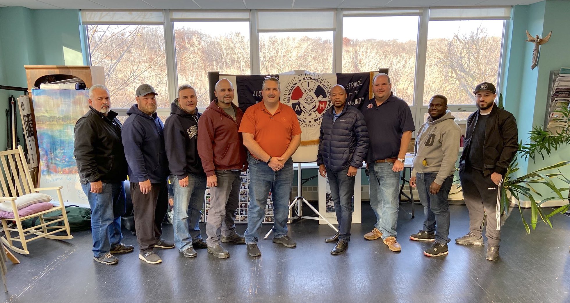 IAM Transportation Leadership Visits with Members at Metro-North ...