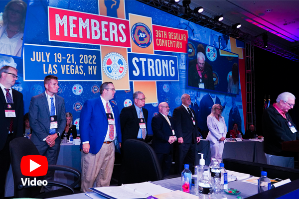 TCU/IAM Joins Together in ‘Member Strong’ Convention - IAM Union