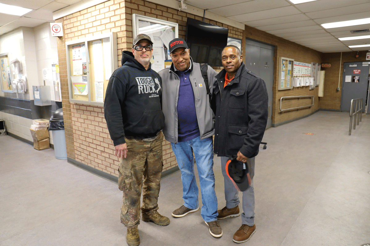 IAM Rail Division Visits Amtrak and Keolis Members in Boston - IAM Union