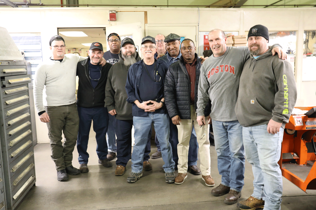 IAM Rail Division Visits Amtrak and Keolis Members in Boston - IAM Union
