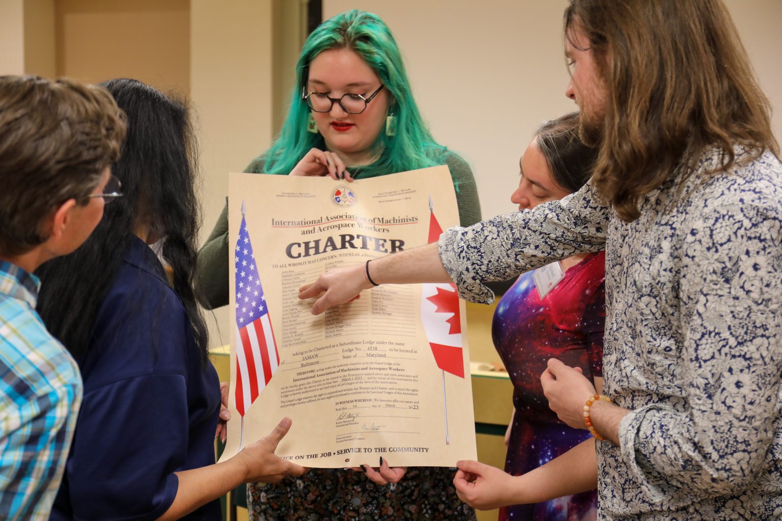 IAM Charters Local 4538 for Baltimore County Public Library Workers ...