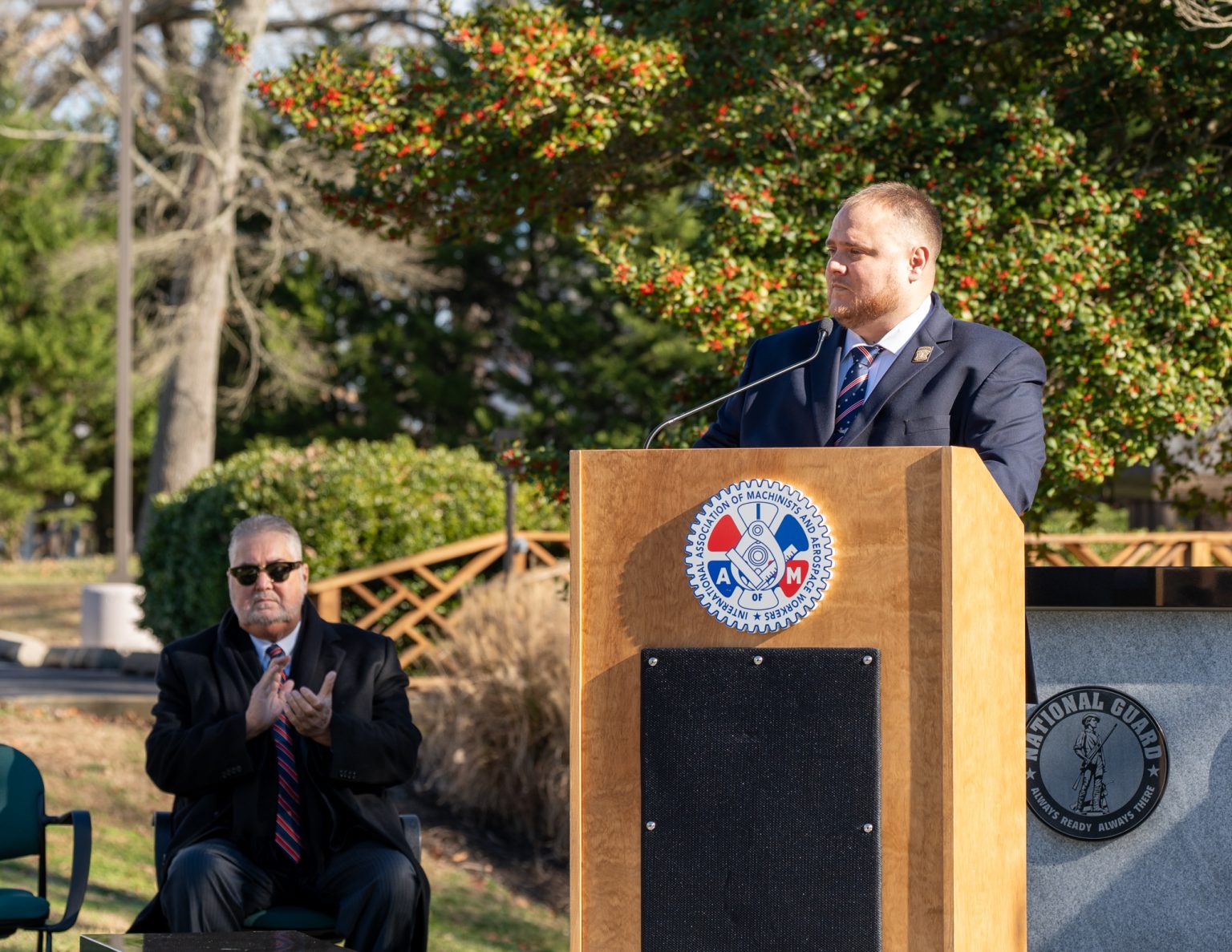 Honored Forever: International President Martinez Dedicates IAM ...