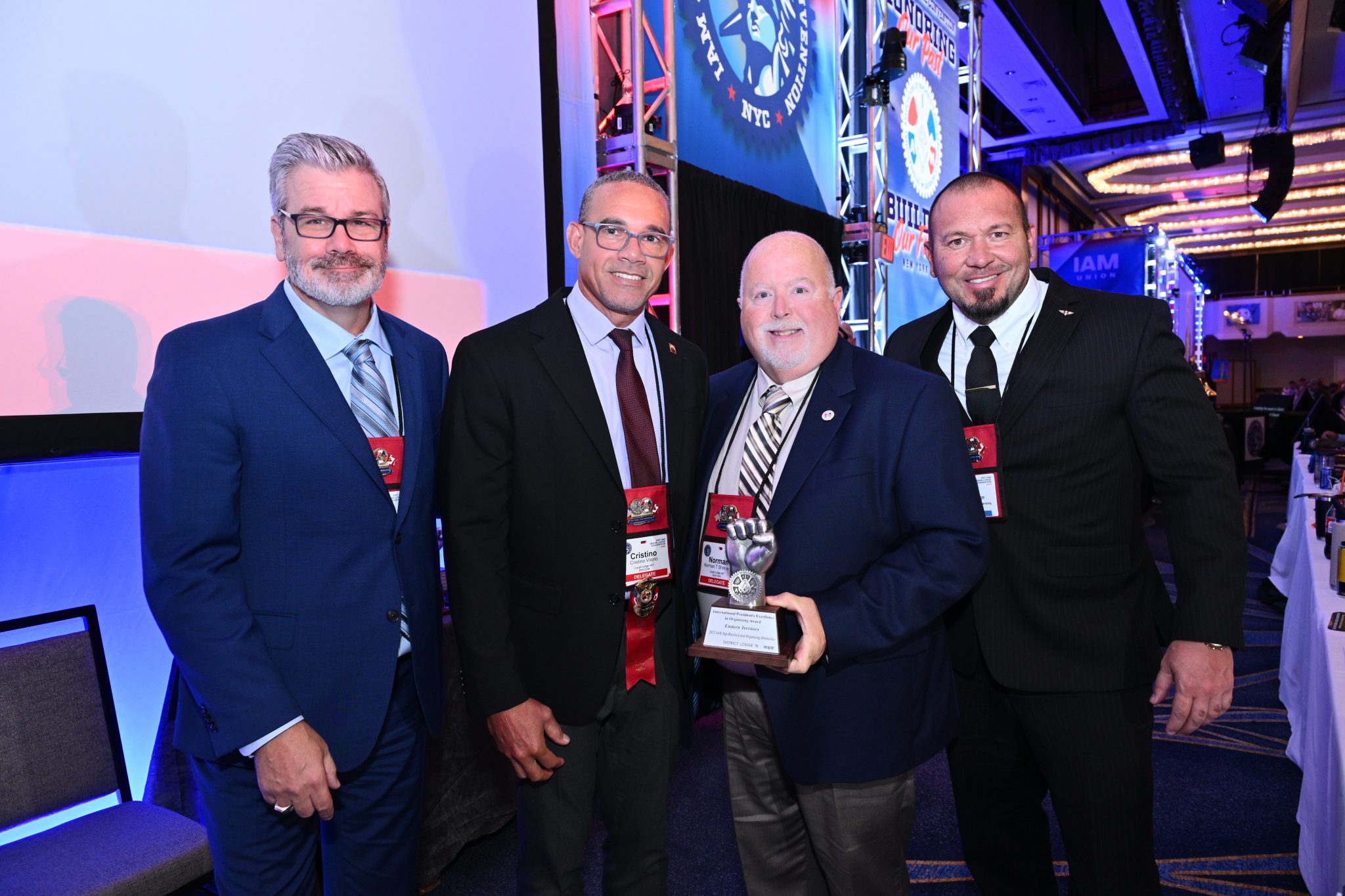 IAM's Growth on Display in International President's Organizing Awards ...