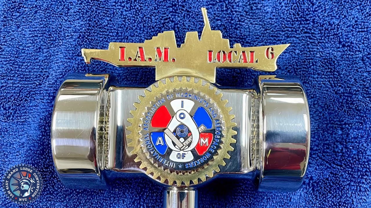 The Manpower Making the Convention Gavels - IAM Union