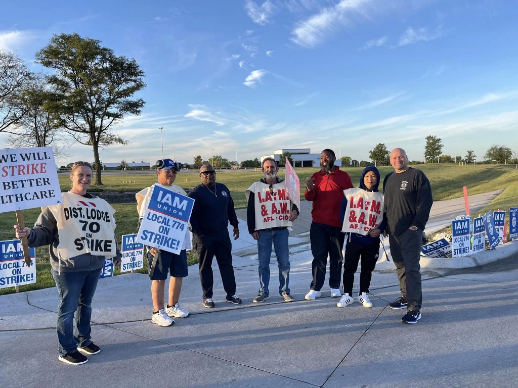 Southern Territory Leadership Visits Local 774 Textron Aviation Strike ...