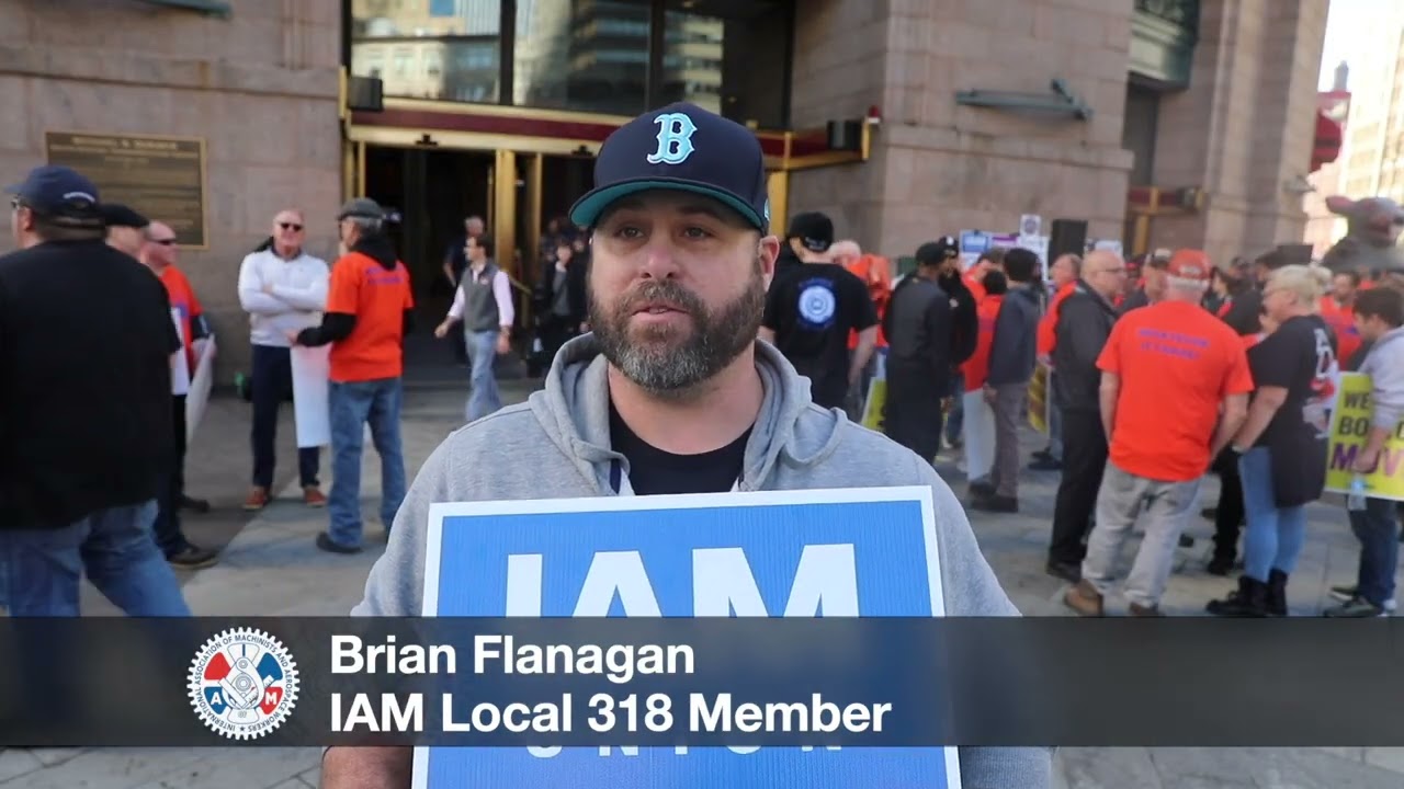 IAM, Boston Commuter Rail Coalition Rally for Fair Contract at MBTA's ...