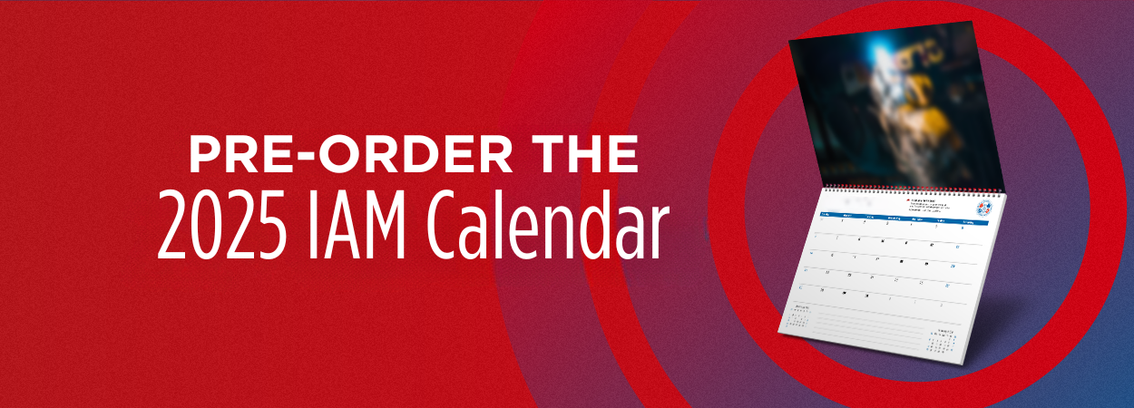 IAM Calendar Order - IAMAW