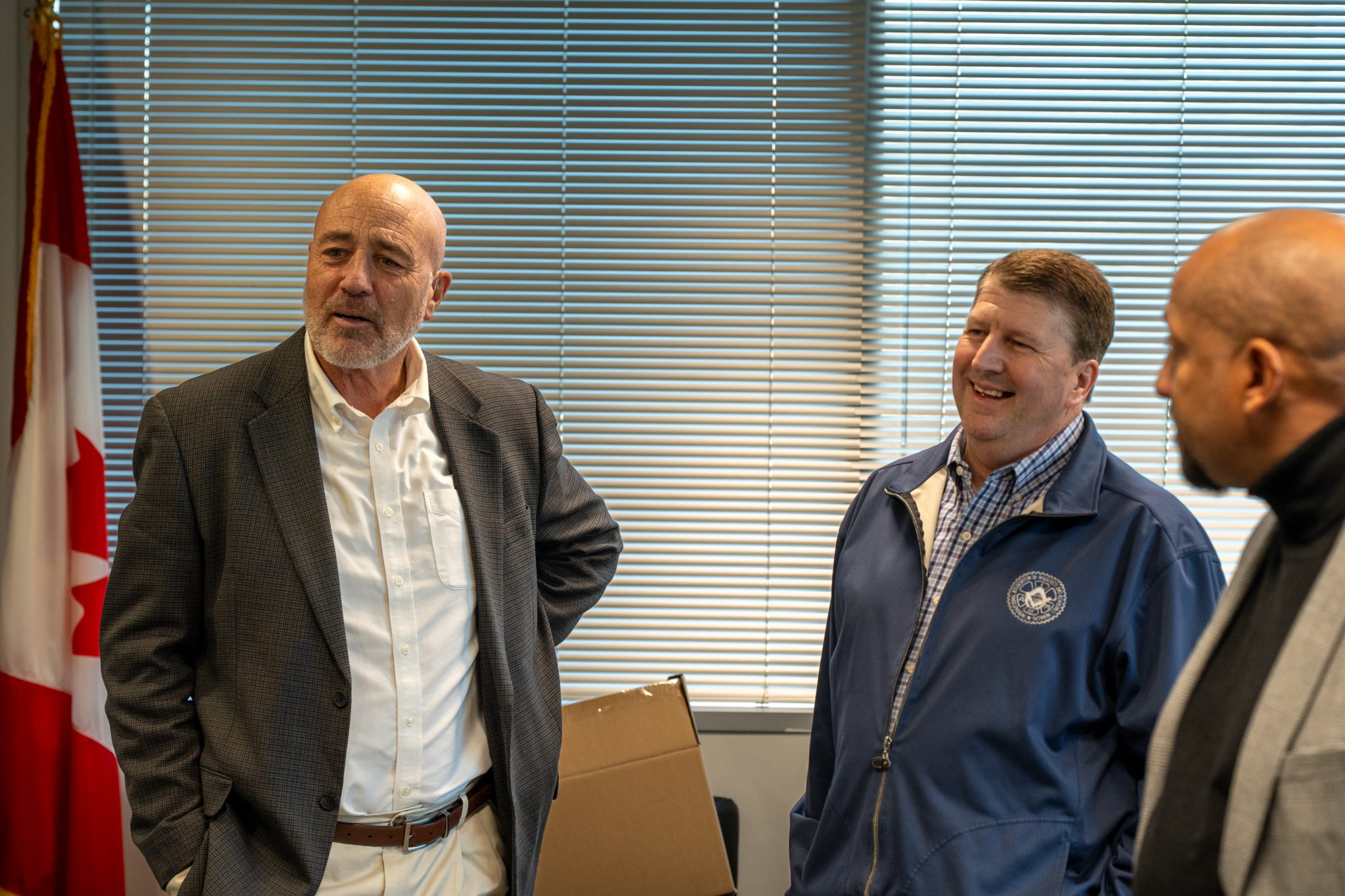 Maine Congressman Jared Golden Visits IAM Headquarters - IAM Union