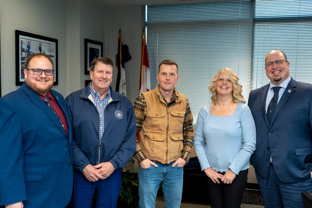 Maine Congressman Jared Golden Visits IAM Headquarters - IAM Union