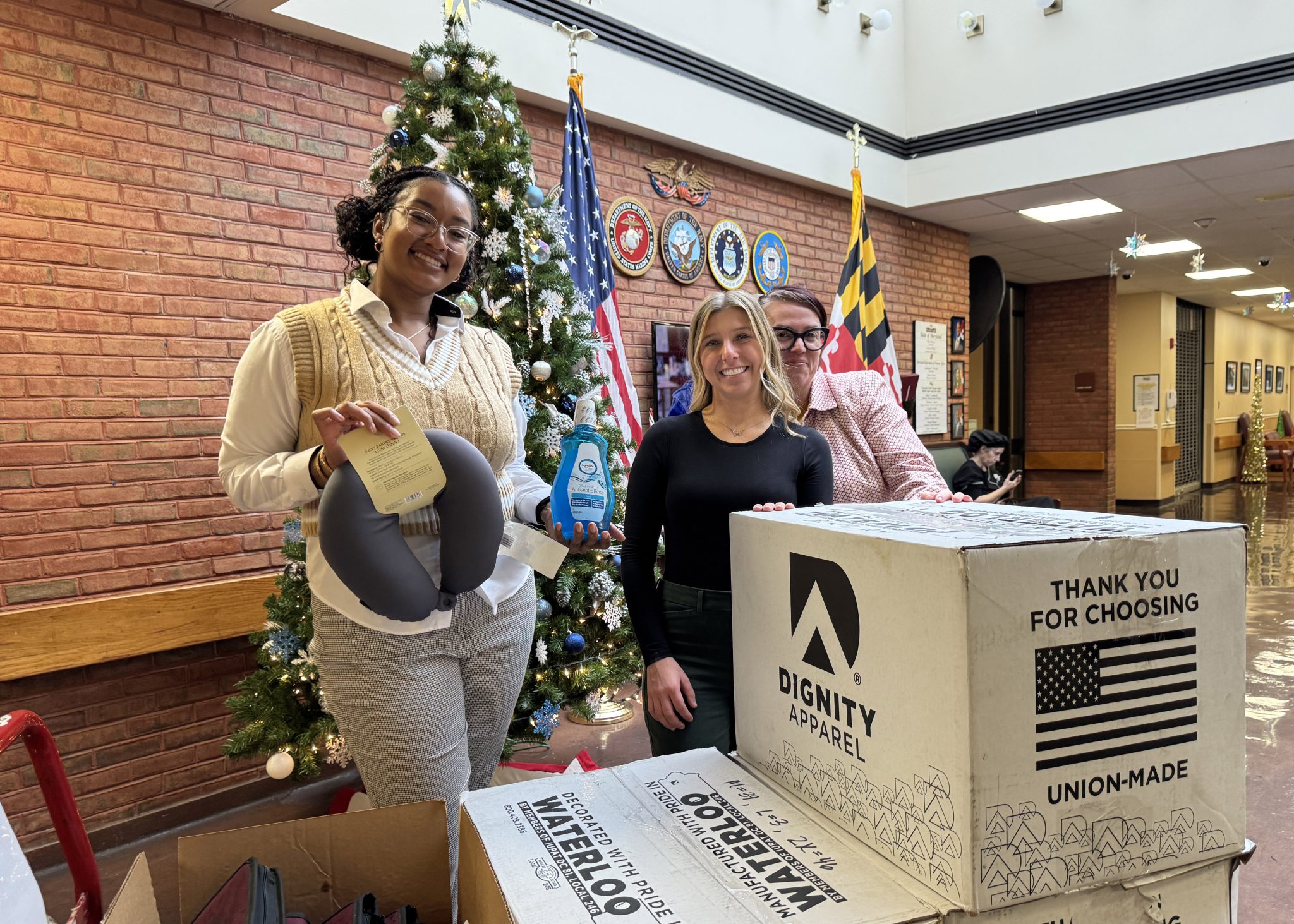 IAM Headquarters Ends Year of Charity by Giving Back to Local Retired ...