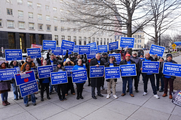 IAM, NFFE-IAM Say Thank You to Federal Workers Outside Veterans Affairs ...