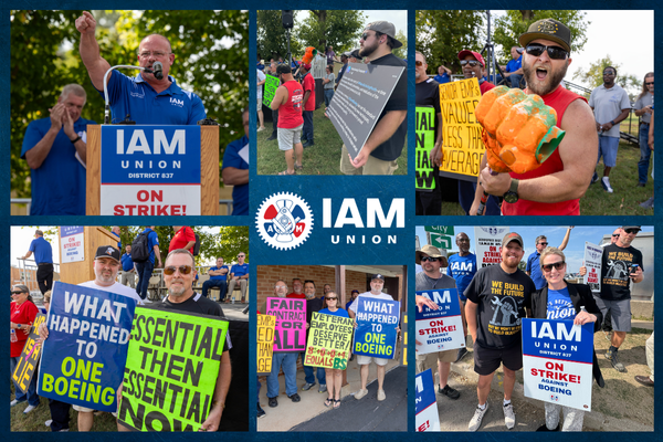 Solidarity on the Line: Labor Movement Rallies Behind Striking IAM ...