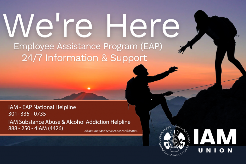 IAM Union Proud to Offer EAP Support During Holiday Season - IAM Union