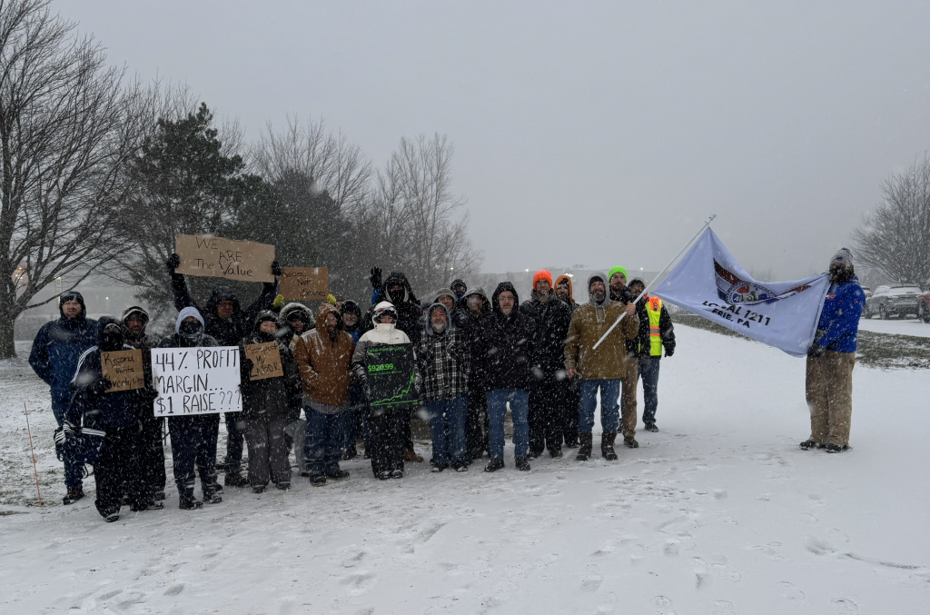 IAM Local 1211 Members Vote to Strike Parker Lord in Erie - IAM Union