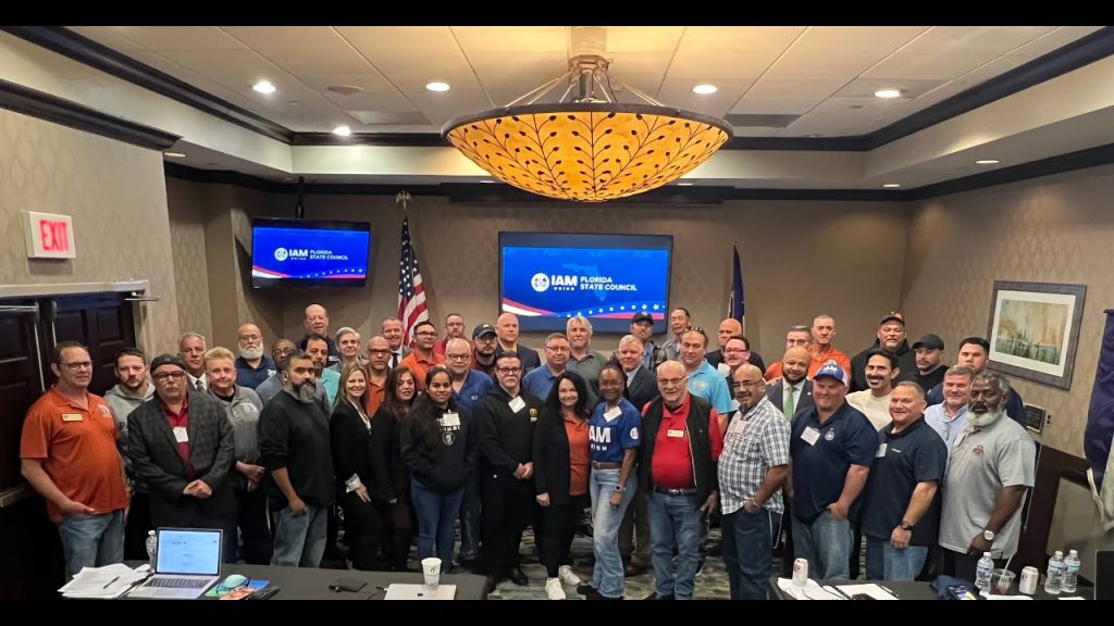 Florida IAM Union Members Bring Working People Power to State Capitol ...