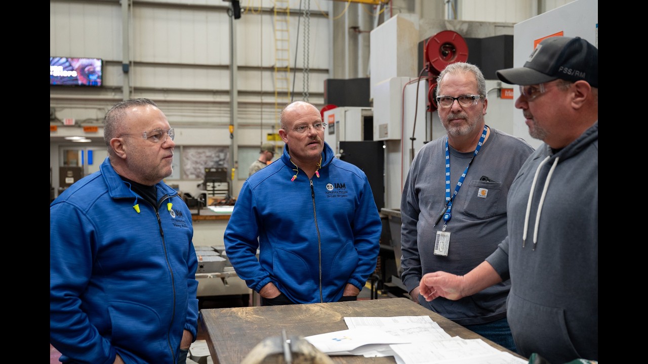 From Powering Communities to Building Rockets, IAM Union Leaders Visit ...