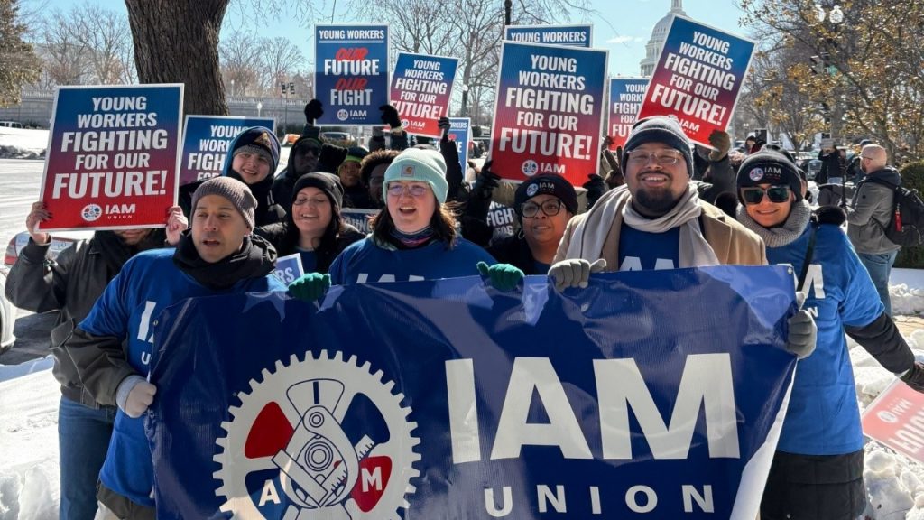 IAM Union Helps Power Young Workers March in D.C. - IAM Union