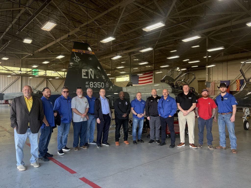 Skill, Precision and Dedication: IAM Local 2771 Members Power NATO ...